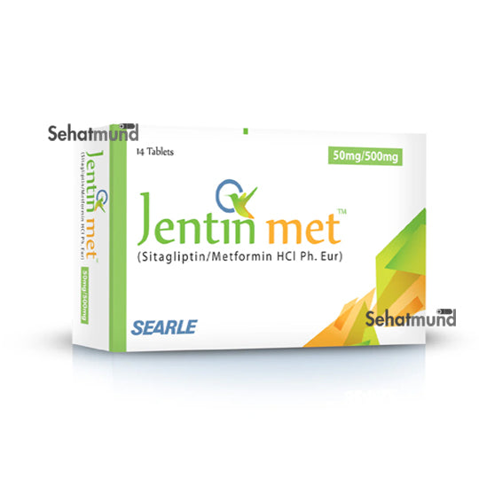 Jentin Met XR Tablets 50/500mg – SehatMund Online Medicine