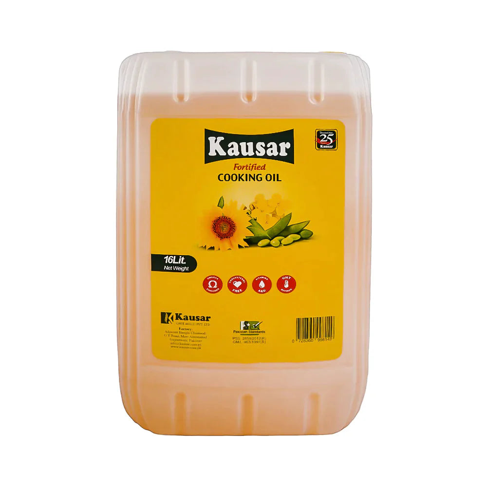 Kausar Cooking Oil Jerry Can 16-liter – SehatMund Online Medicine