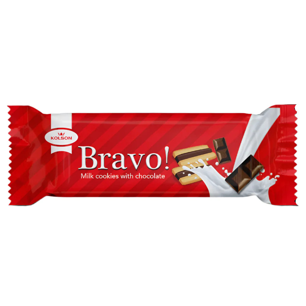 Kolson Bravo Milk Cookies With Chocolate 32g – SehatMund Online Medicine