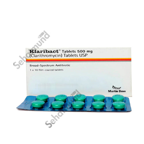 Klaribact Tablets 500mg – SehatMund Online Medicine