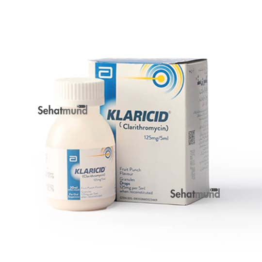 Klaricid 125mg/5ml Drop 30ml – SehatMund Online Medicine
