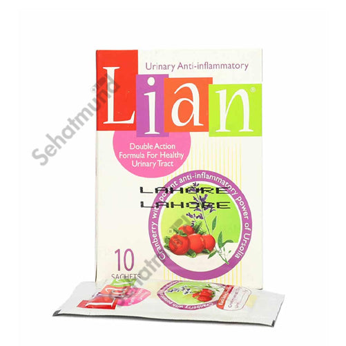 Lian Cranberry Flavour Sachets – SehatMund Online Medicine