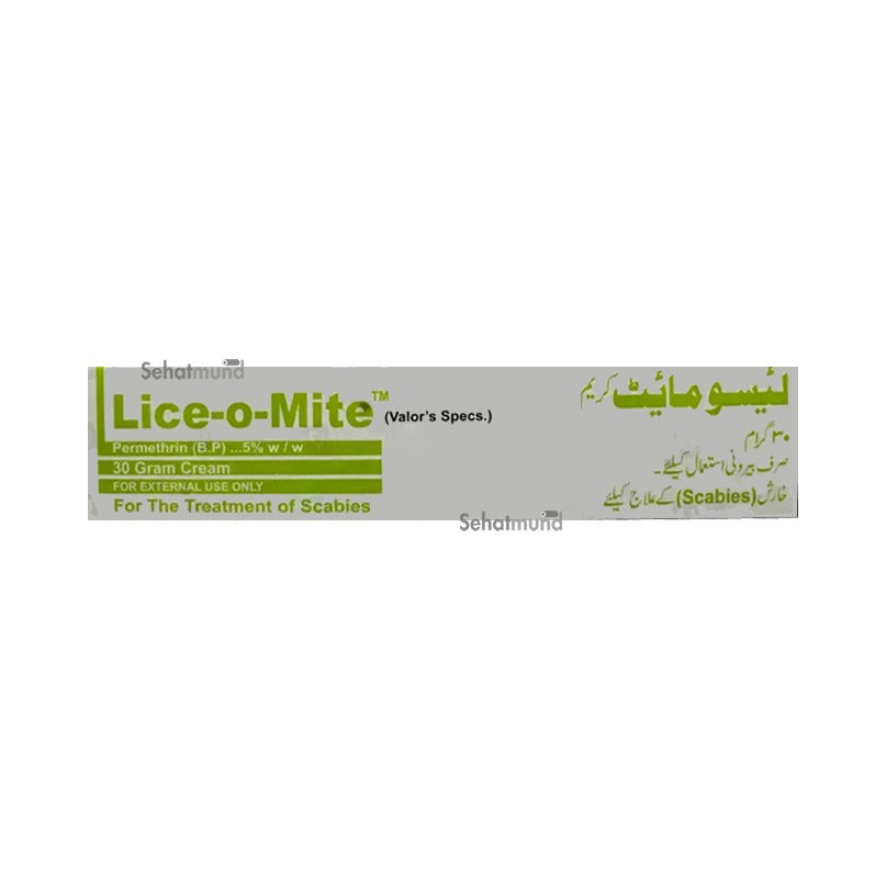 Lice-o-Mite Cream 30g – SehatMund Online Medicine