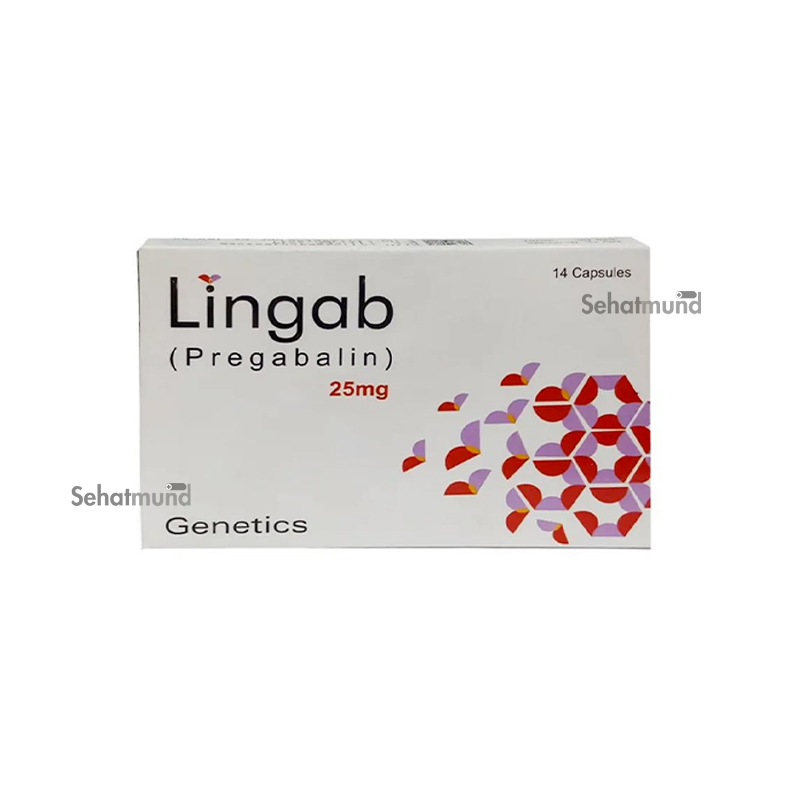 Lingab 25Mg 14 Capsules – SehatMund