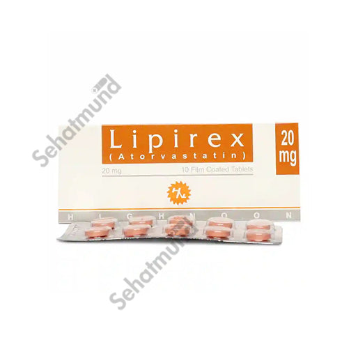 Lipirex Tablets 20mg – SehatMund Online Medicine