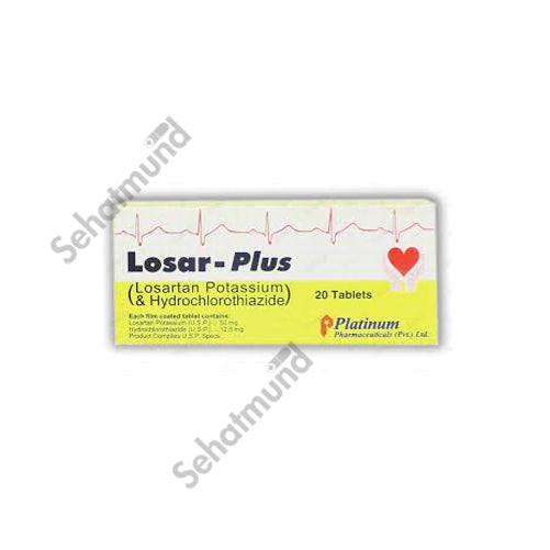 Losar Plus Tablets 50/12.5mg – SehatMund Online Medicine