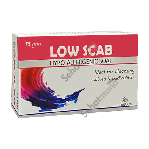 Low Scab Hypo-Allergenic Soap 75g – SehatMund Online Medicine