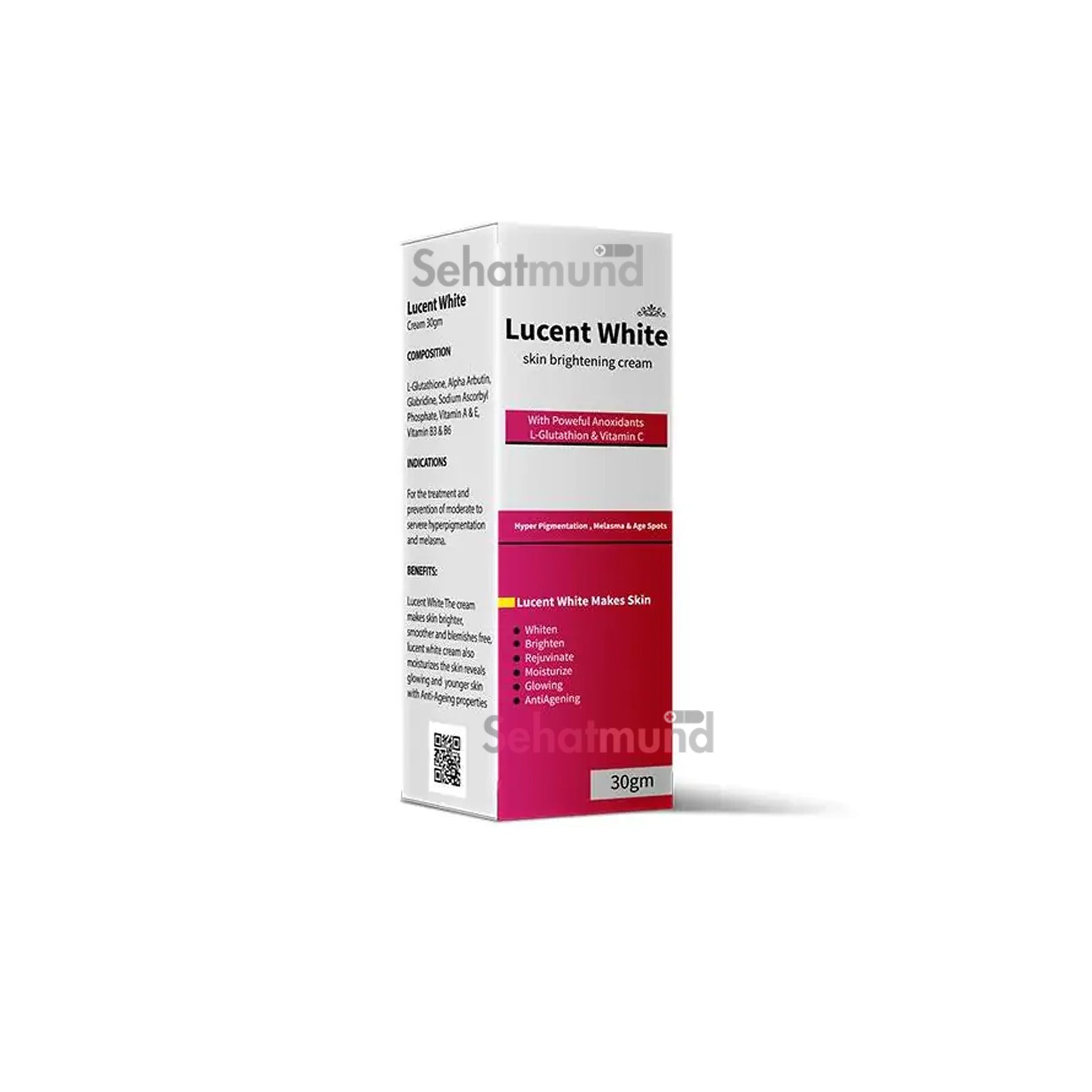 Lucent White Skin Rejuvenating Cream 30g – SehatMund Online Medicine