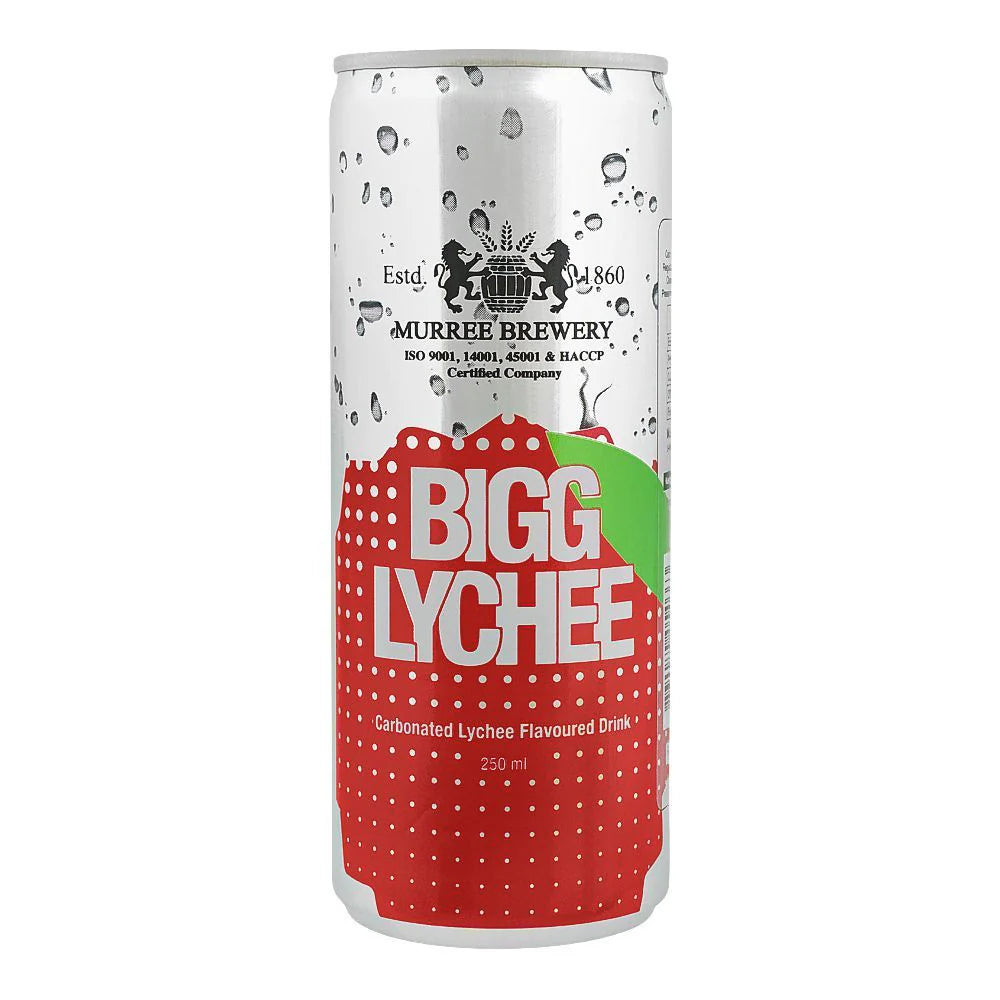 Murree Brewery Drink Bigg Lychee Tin 250 ml – SehatMund Online Medicine