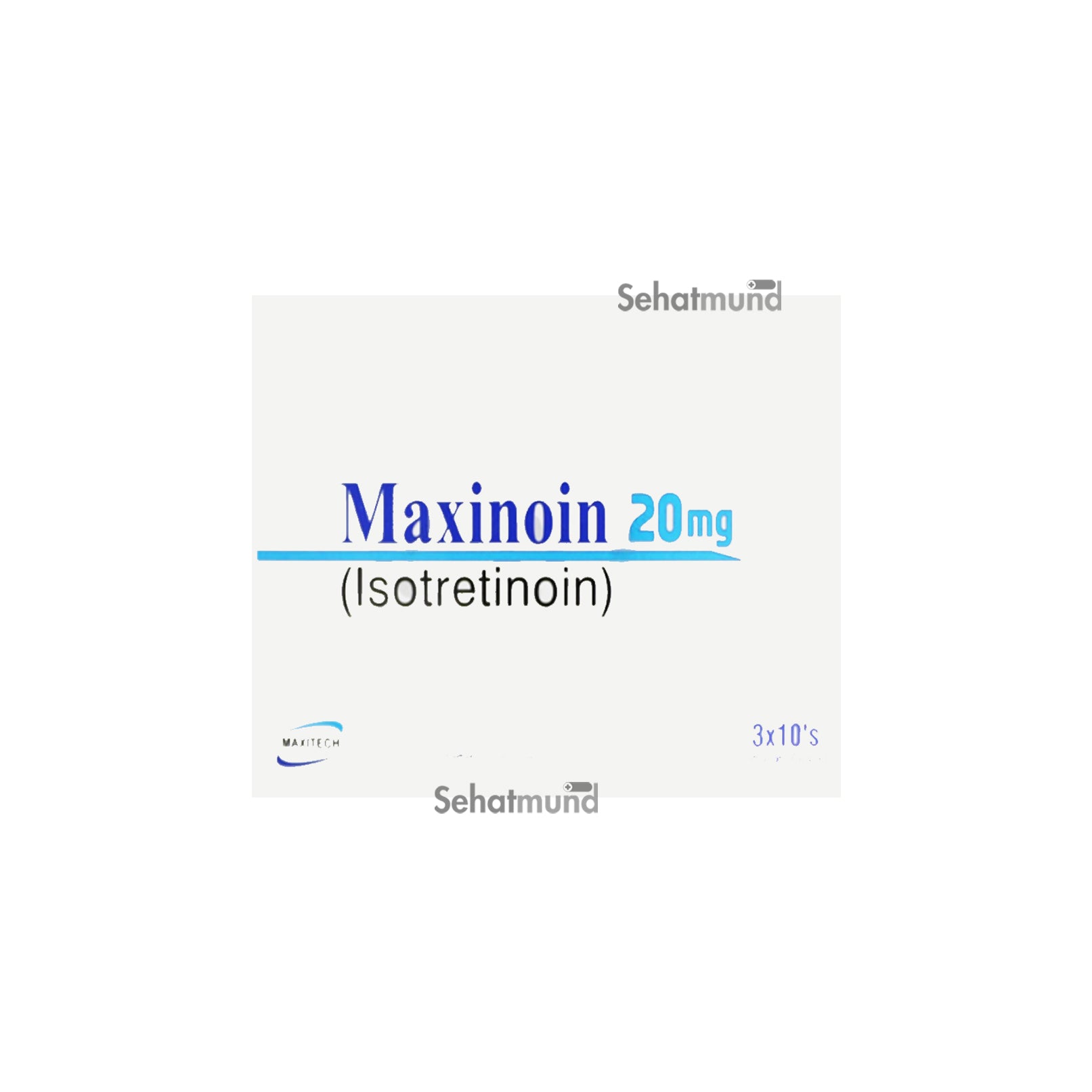 Maxinoin Capsules 20mg – SehatMund Online Medicine