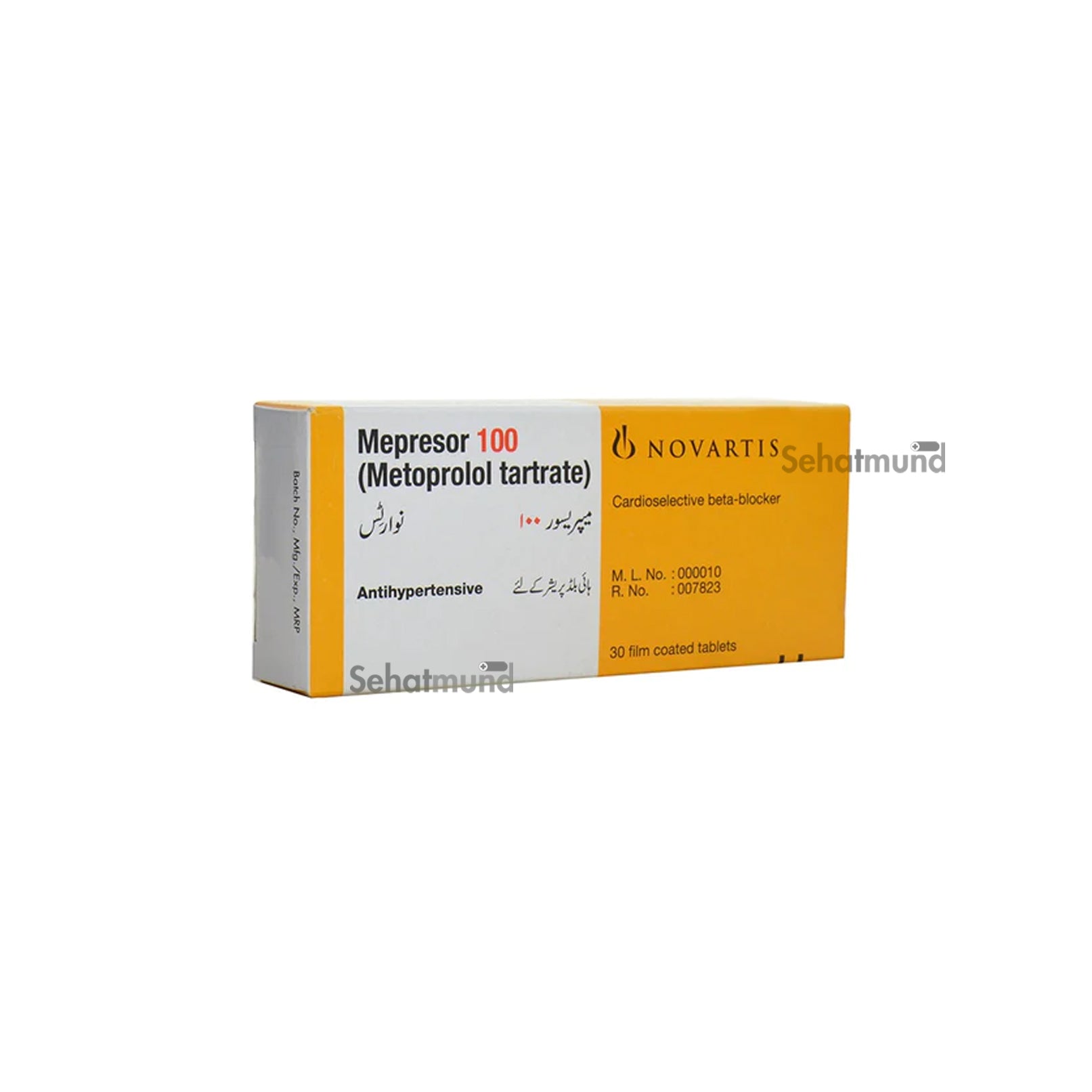 Mepresor Tablets 100mg – SehatMund Online Medicine