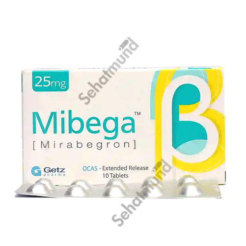 Mibega Tablets 25mg – SehatMund Online Medicine