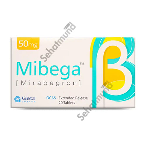 Mibega Tablets 50mg – SehatMund Online Medicine