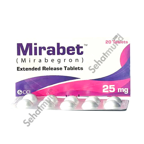 Mirabet Tablets 25mg – SehatMund Online Medicine