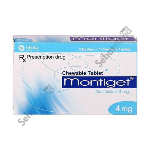 Montiget Chewable Tablets 4mg – SehatMund Online Medicine