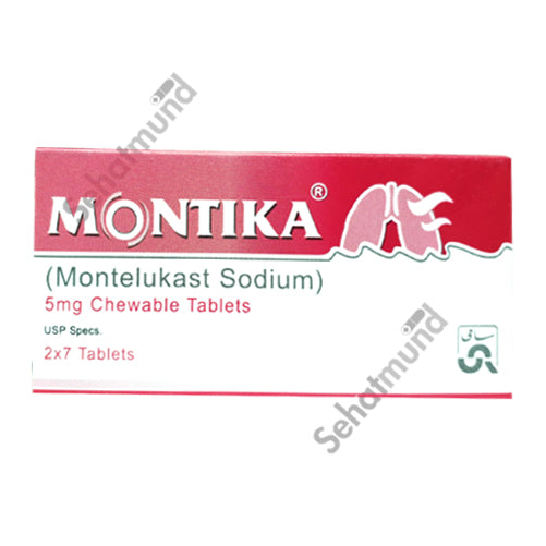 Montika Chewable Tablets 5mg – SehatMund Online Medicine