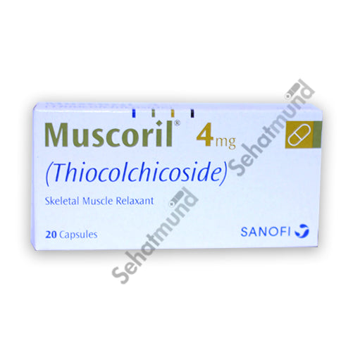 Muscoril Capsules 4mg – SehatMund Online Medicine