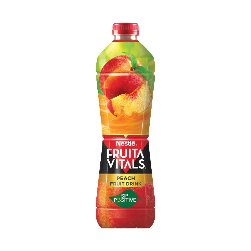 Nestle Juice Fruita Vitals Peach Nectar Bottle 1 Liter – SehatMund ...