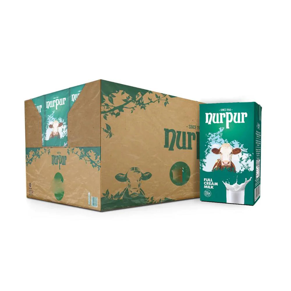 Nurpur Full Cream Milk 1 liter-Carton – SehatMund Online Medicine