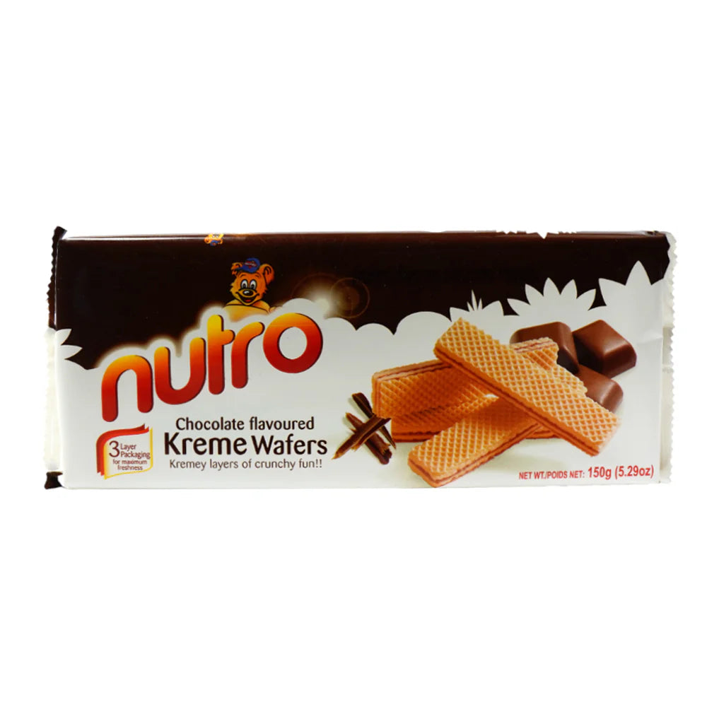 Nutro Cream Wafers Chocolate Flavoured 150g – SehatMund Online Medicine