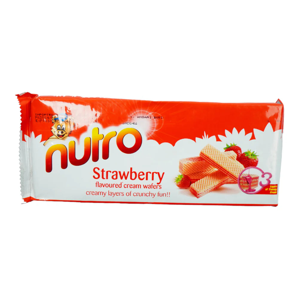 Nutro Wafers Strawberry Flavoured 75g – SehatMund Online Medicine