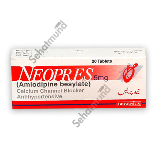 Neopres Tablets 5mg – SehatMund Online Medicine