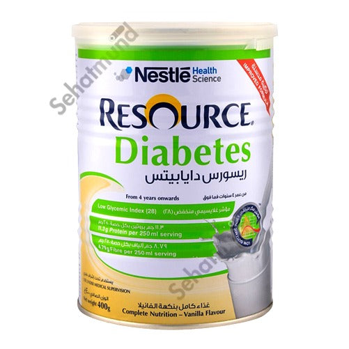 Nestle Resource Diabetic Milk Powder 400g – SehatMund Online Medicine