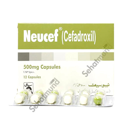 Neucef Capsules 500mg – SehatMund Online Medicine