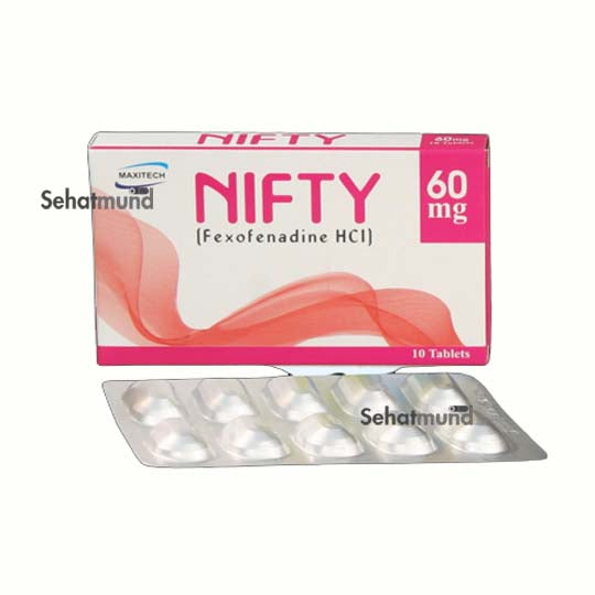 Nifty Tablets 60mg – SehatMund Online Medicine