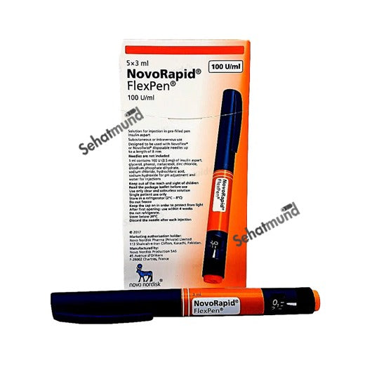 NovoRapid Flexpen 100Iu/ml – SehatMund Online Medicine