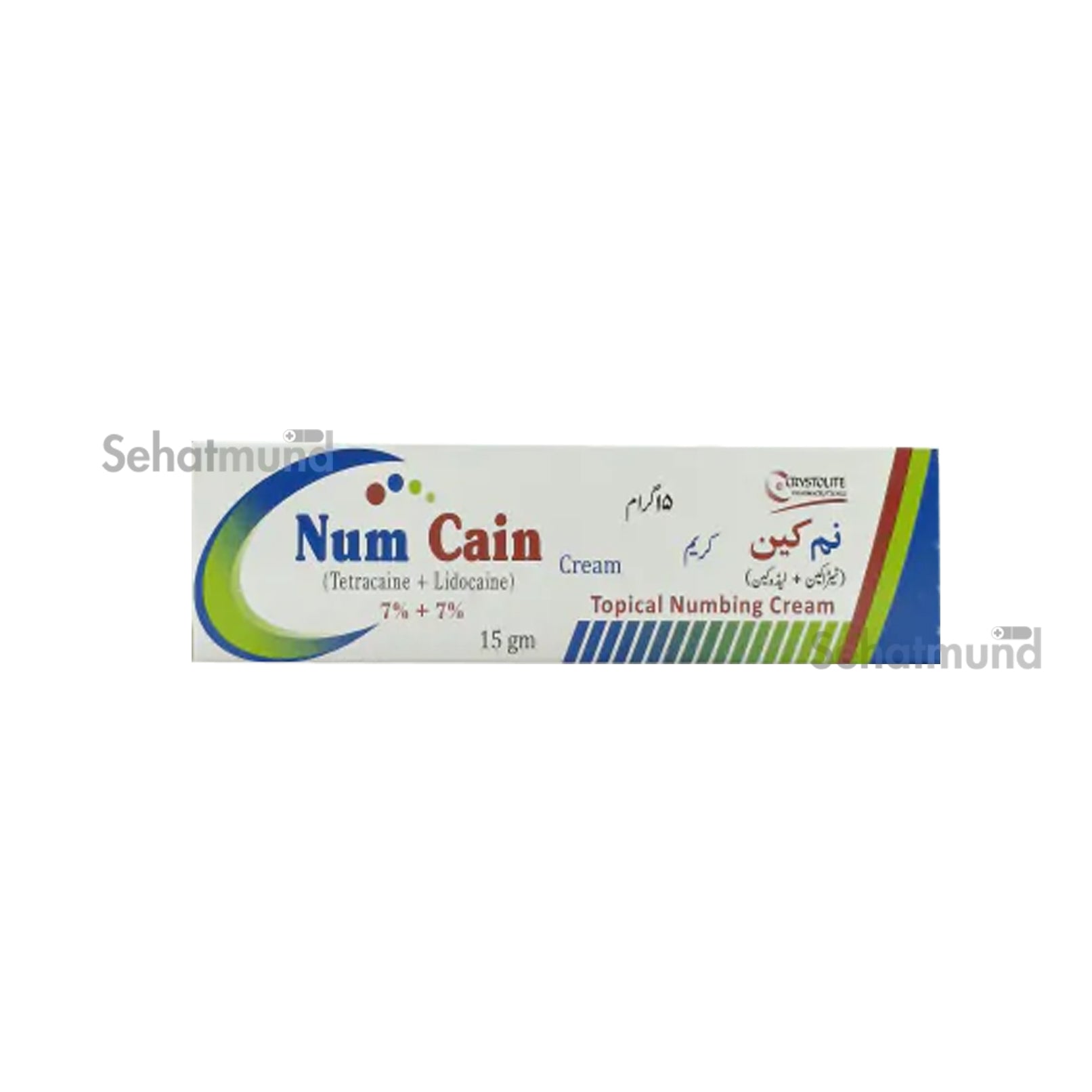 Num Cain Cream 15g – SehatMund Online Medicine