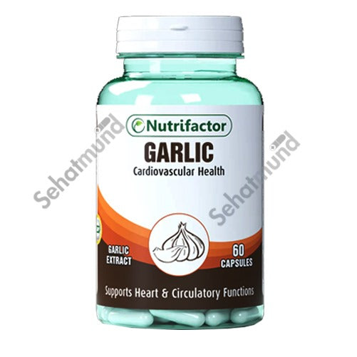 Nutrifactor Garlic Capsules – SehatMund Online Medicine
