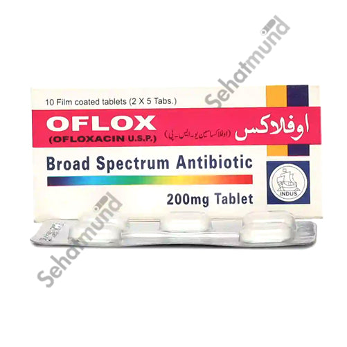 Oflox Tablets 200mg – SehatMund Online Medicine