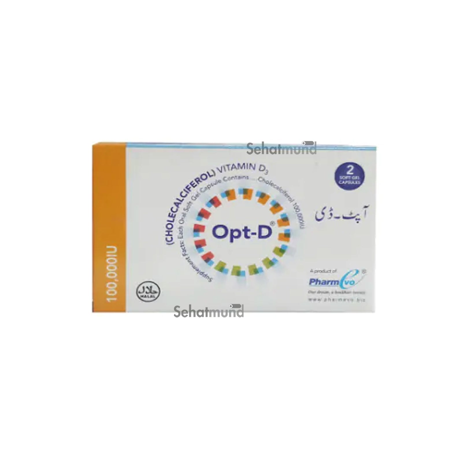 Opt-D Capsules 100 000IU – SehatMund Online Medicine