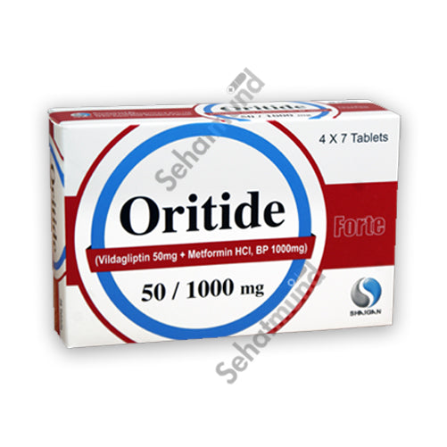 Oritide Forte Tablets 50/1000mg – SehatMund Online Medicine