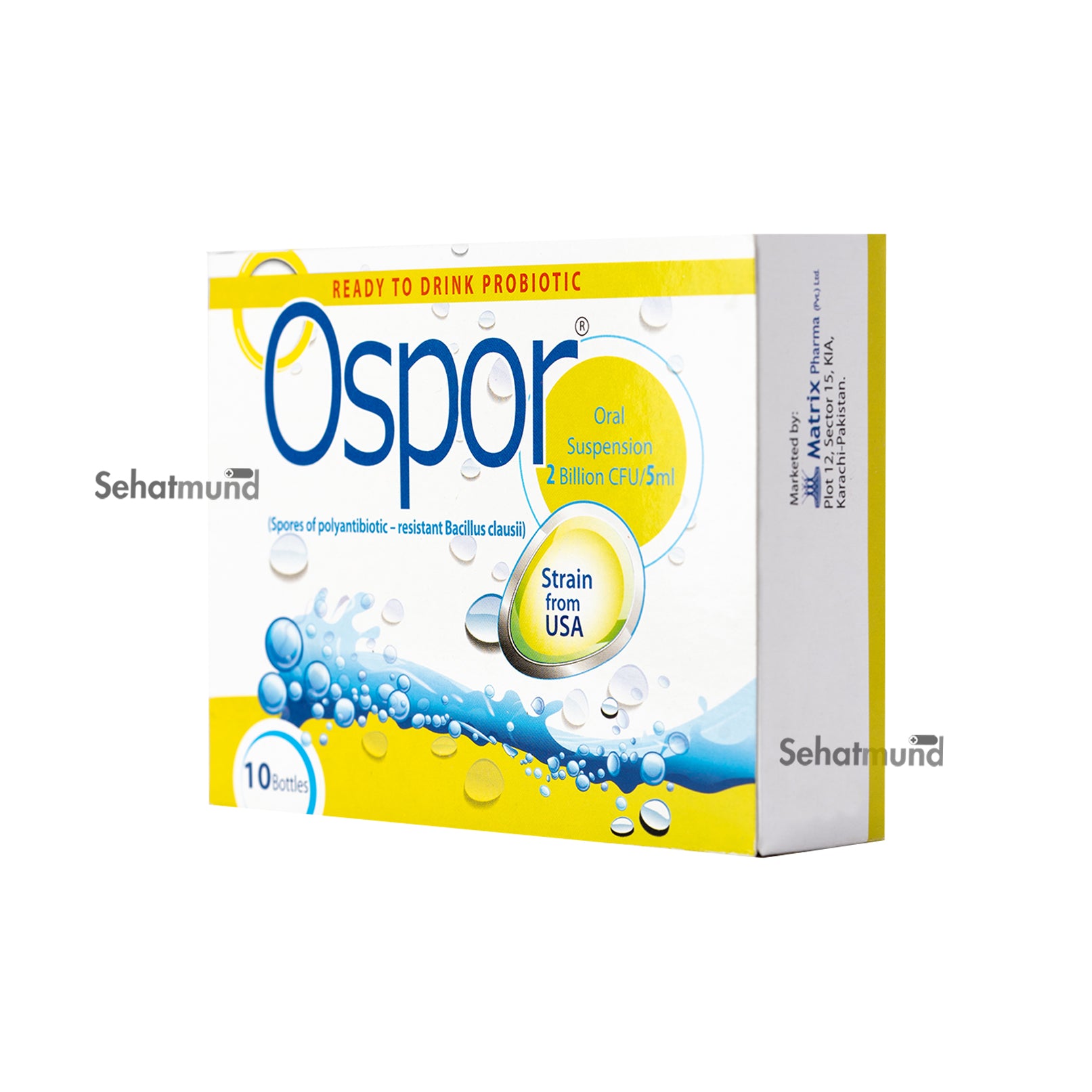 Ospor Ampoule 2 Billion Cfu/5ml – SehatMund Online Medicine