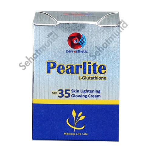 Pearlite Skin Lightening Glowing Cream SPF35 – SehatMund Online Medicine