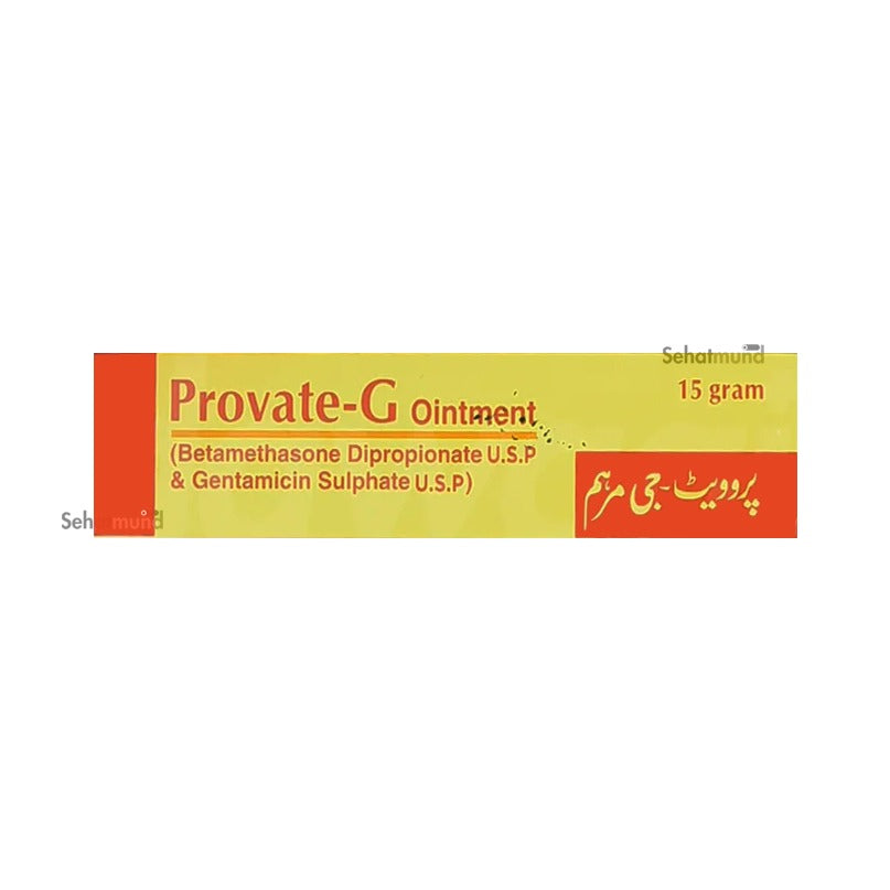Provate G Cream 15g – SehatMund Online Medicine