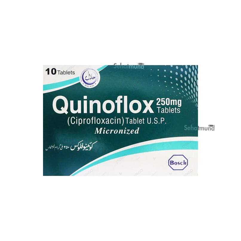 Quinoflox Tablets 250mg – SehatMund Online Medicine