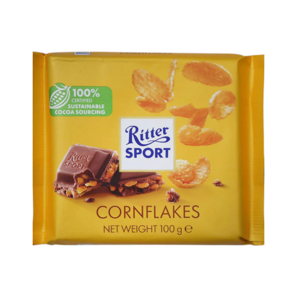 Ritter Sport Chocolate Cornflakes 100g – SehatMund Online Medicine