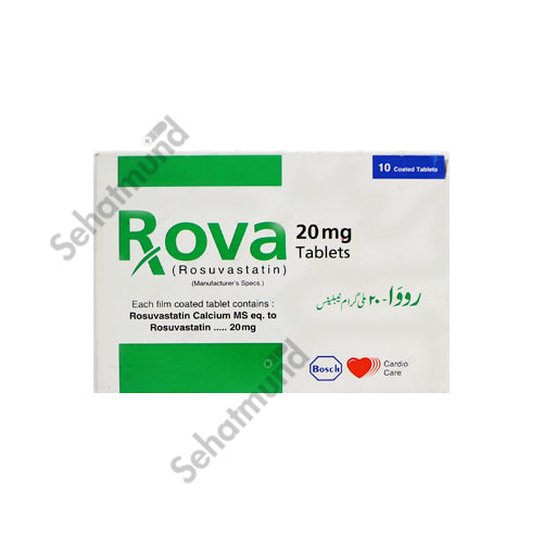 Rova Tablets 20mg – SehatMund Online Medicine