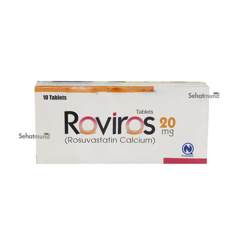Roviros Tablets 20mg – SehatMund Online Medicine