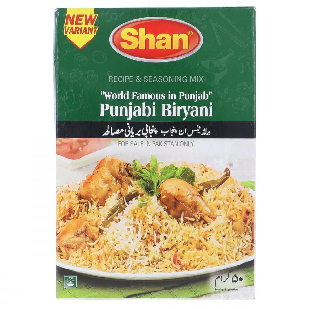 Shan World Famous Punjabi Biryani Masala 50g – SehatMund Online Medicine