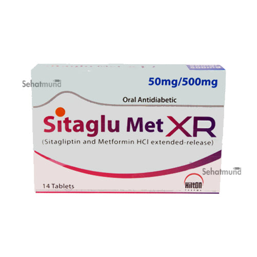 Sitaglu Met XR Tablets 50-500mg – SehatMund Online Medicine