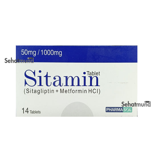 Sitamin Tablets 50mg/1000mg – SehatMund Online Medicine