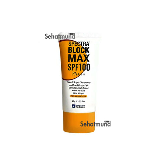Spectra Block Max SPF100 Sunblock 40g – SehatMund Online Medicine