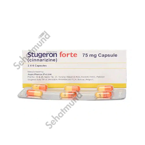 Stugeron Forte Capsules 75mg – SehatMund Online Medicine