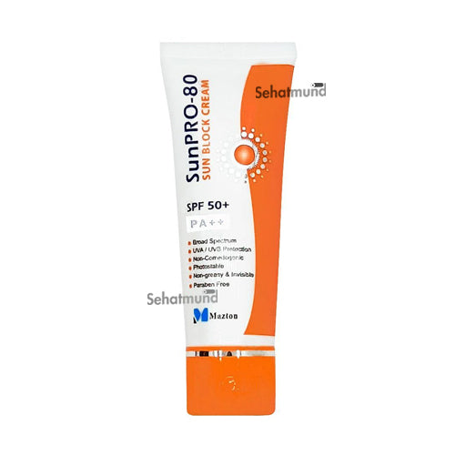 SunPRO 80 Sunblock Cream SPF 50 – SehatMund Online Medicine