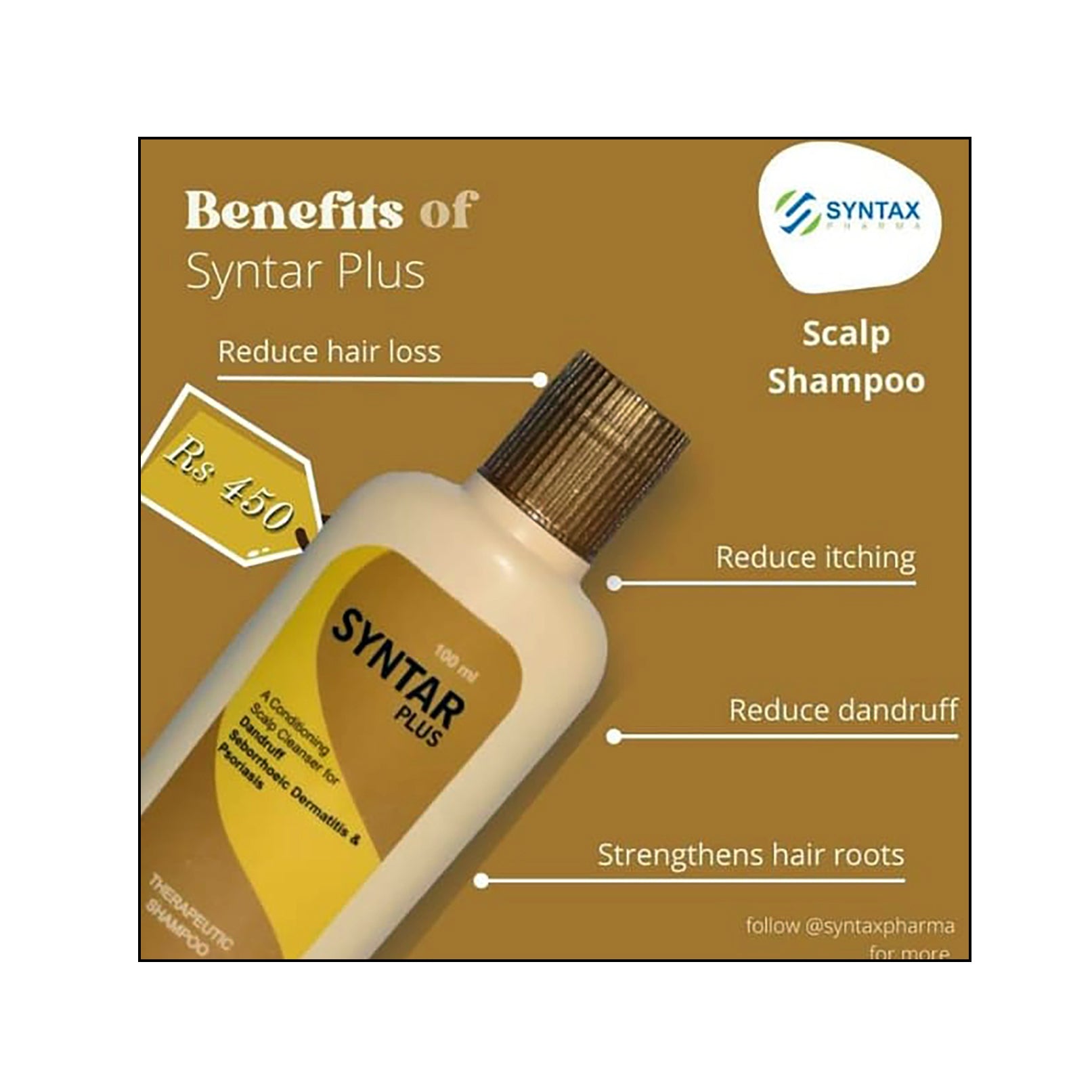 Syntar Plus 100ML Shampoo – SehatMund Online Medicine