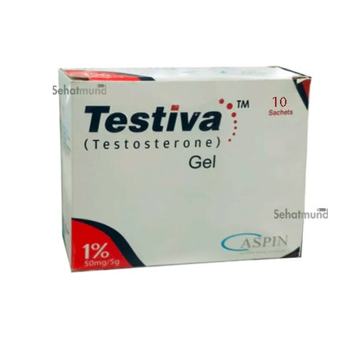Testiva Gel Sachets 50mg/5g – SehatMund Online Medicine